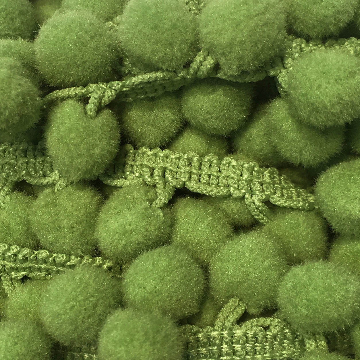 Passamaneria Pon Pon Pendenti Verde Acido | Panini