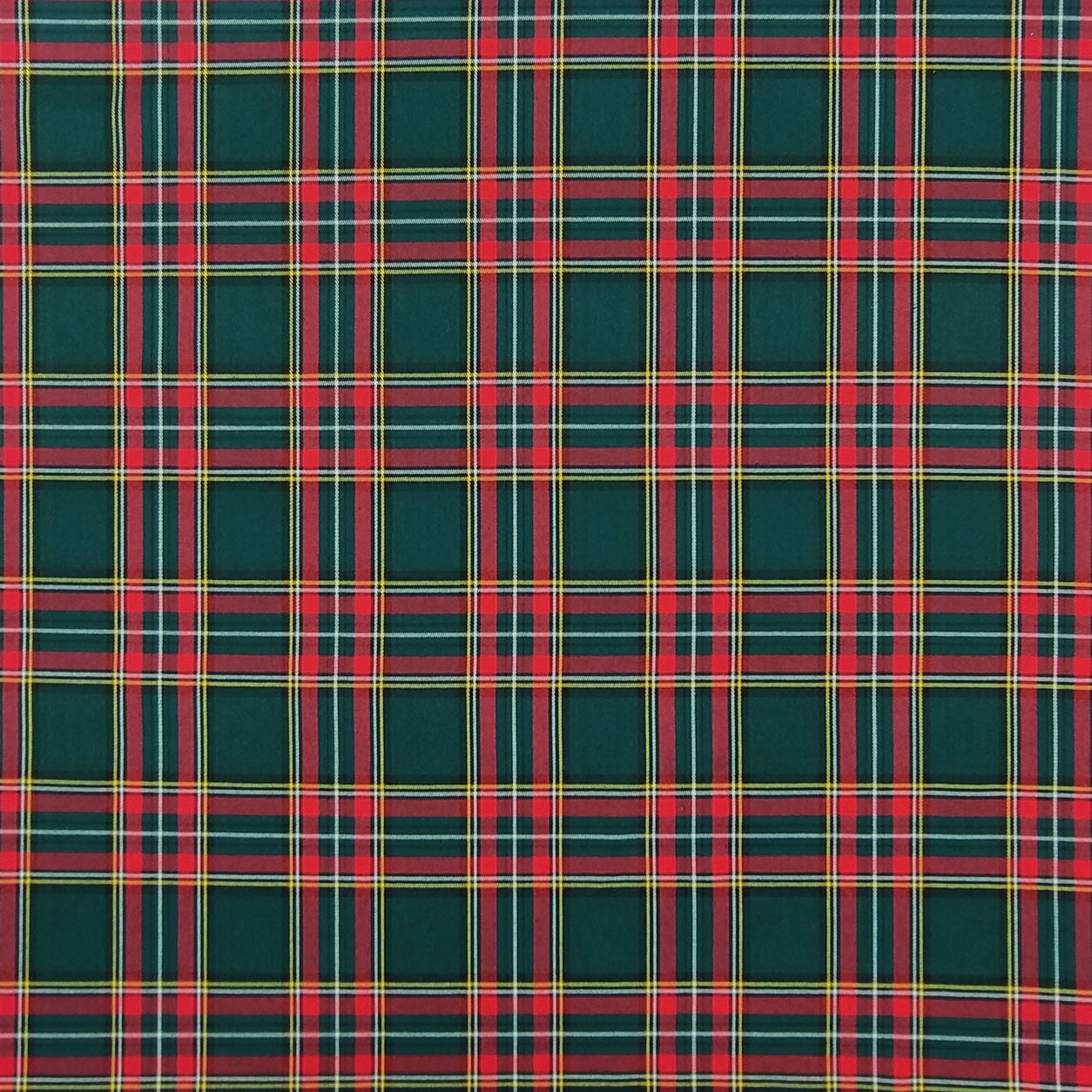 Tessuto Scozzese Classico Verde | Panini Tessuti