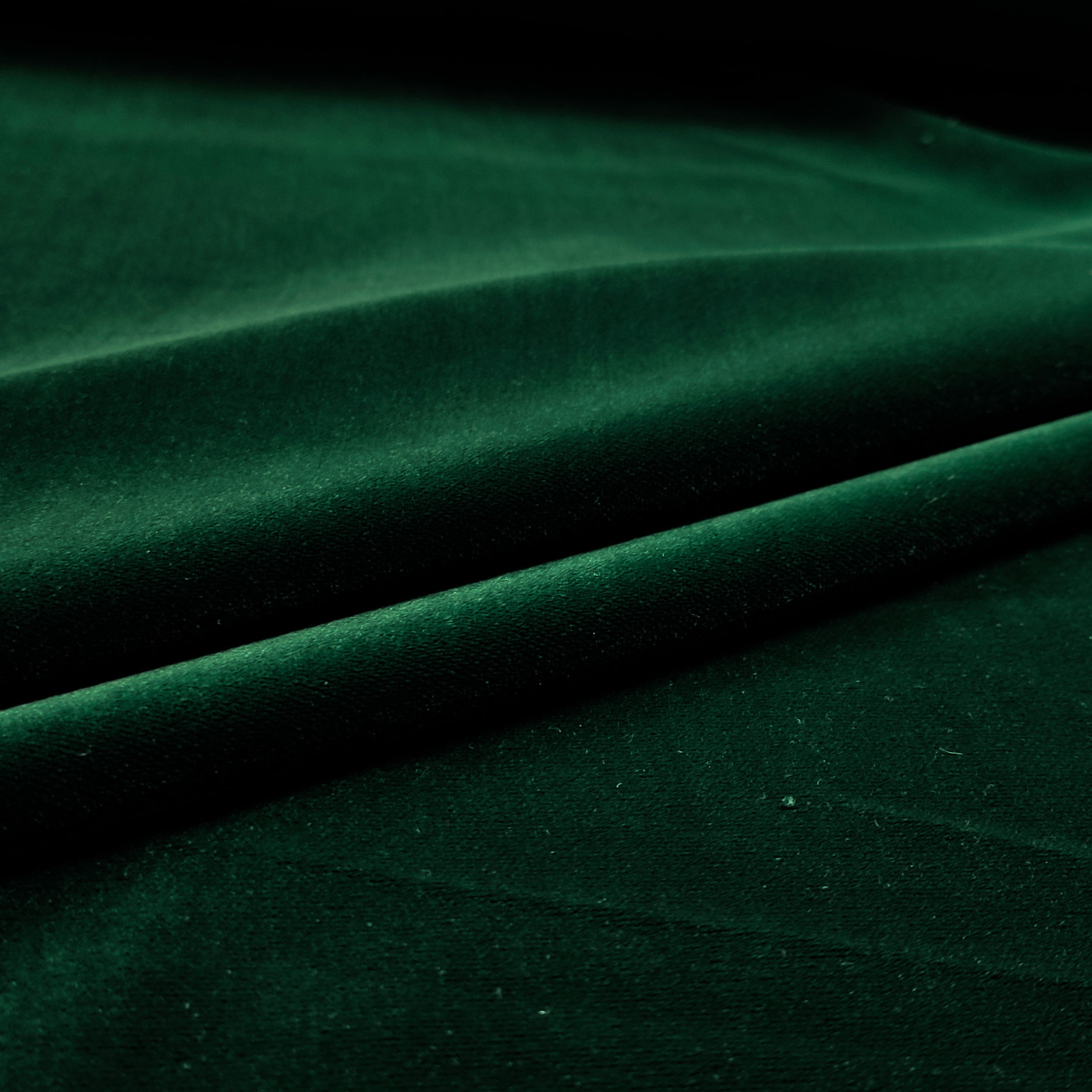 Tessuto Velluto Moda in 100% Cotone Verde