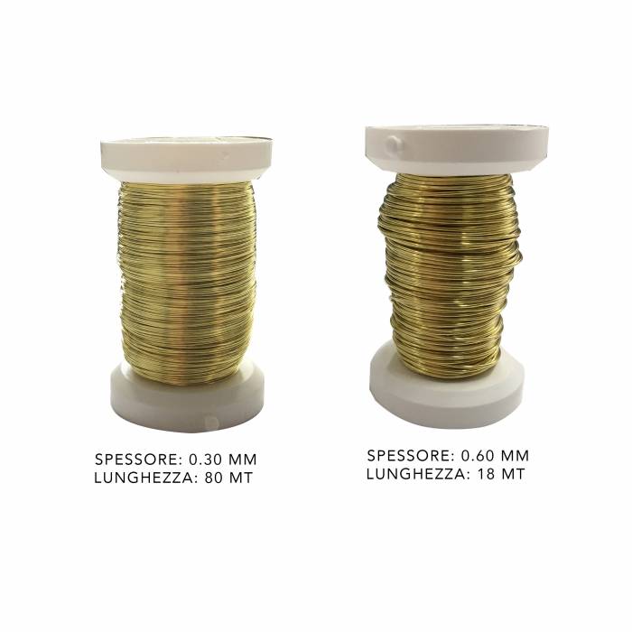 Filo D'Ottone 60 mm | Panini Tessuti Tendaggi e Merceria per sartoria ️
