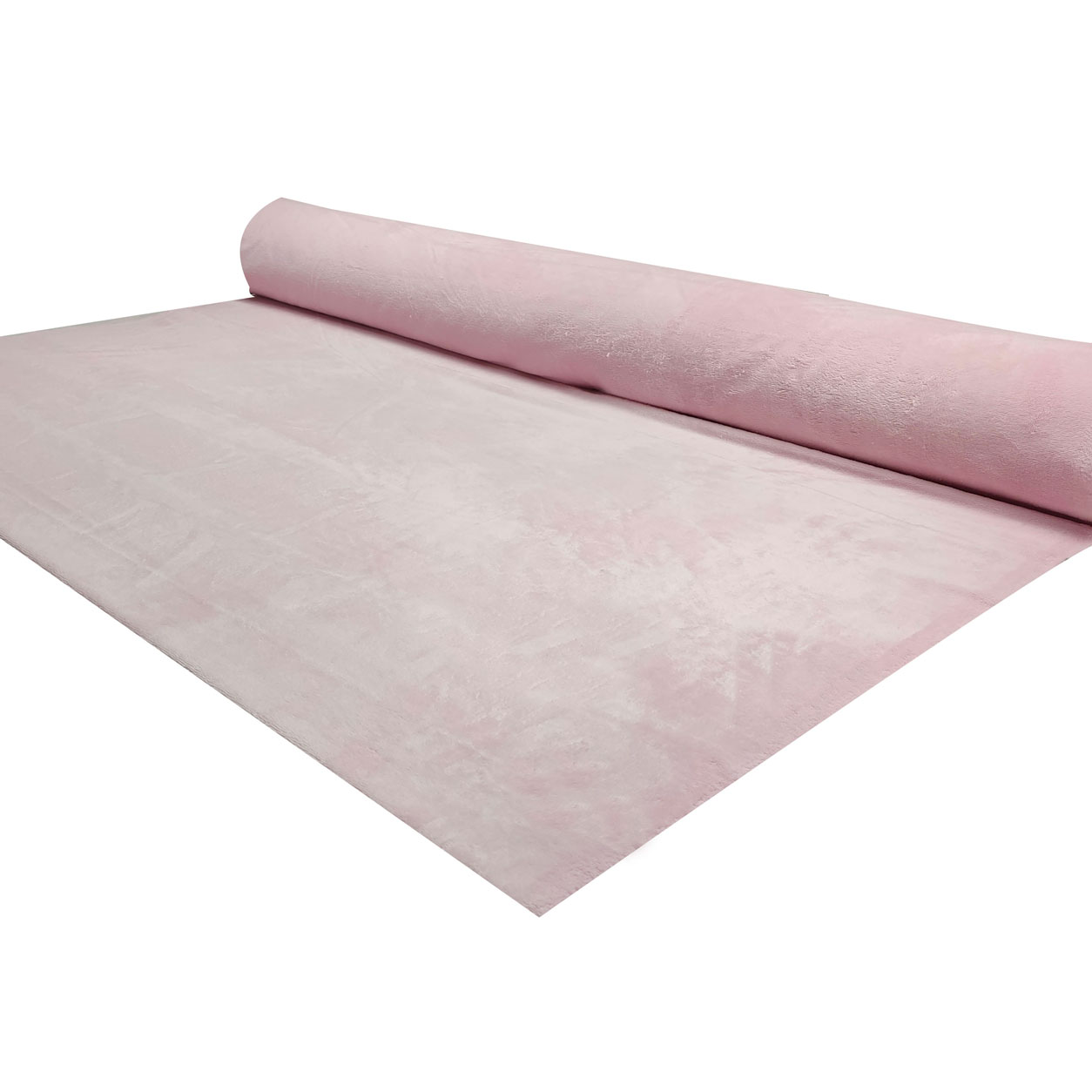 Tessuto in Spugna di Bamboo Rosa Baby