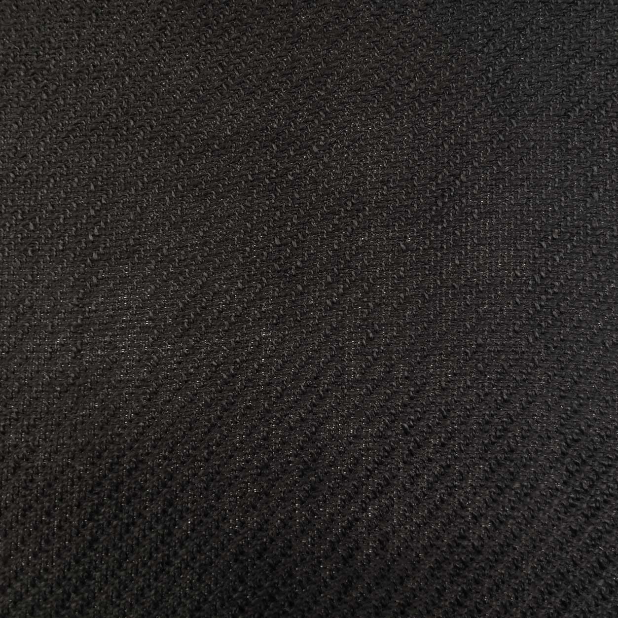 Tessuto Alta Moda Misto Cotone Nero | Panini