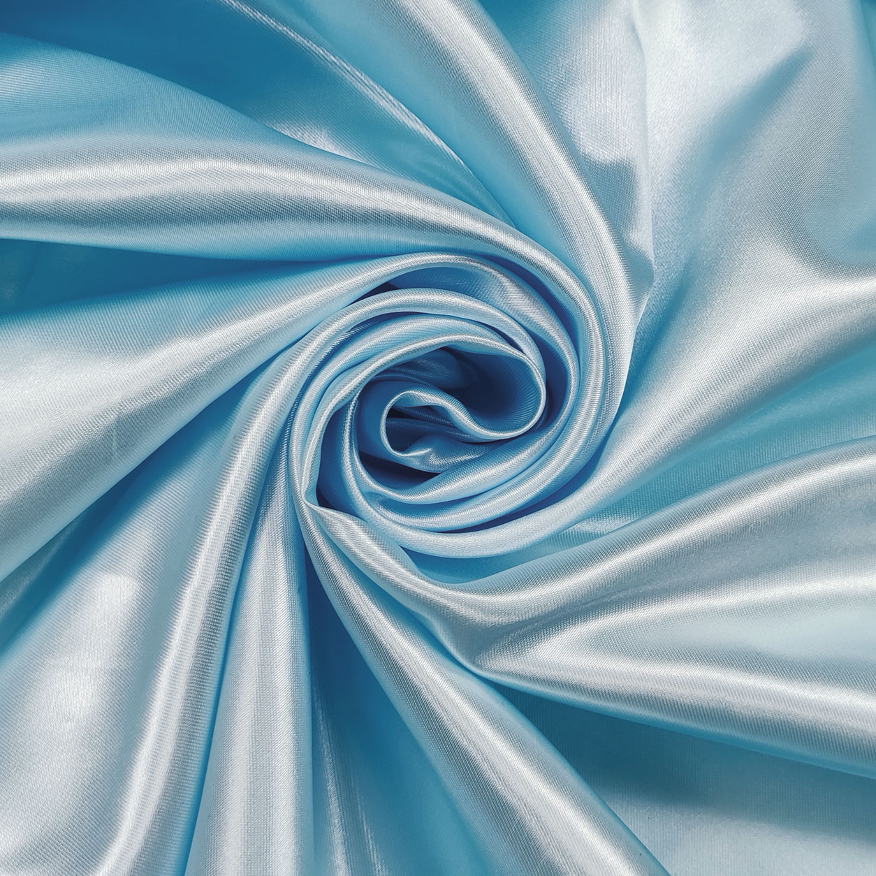 Ritaglio Raso Lux Azzurro 70x150 cm | Panini