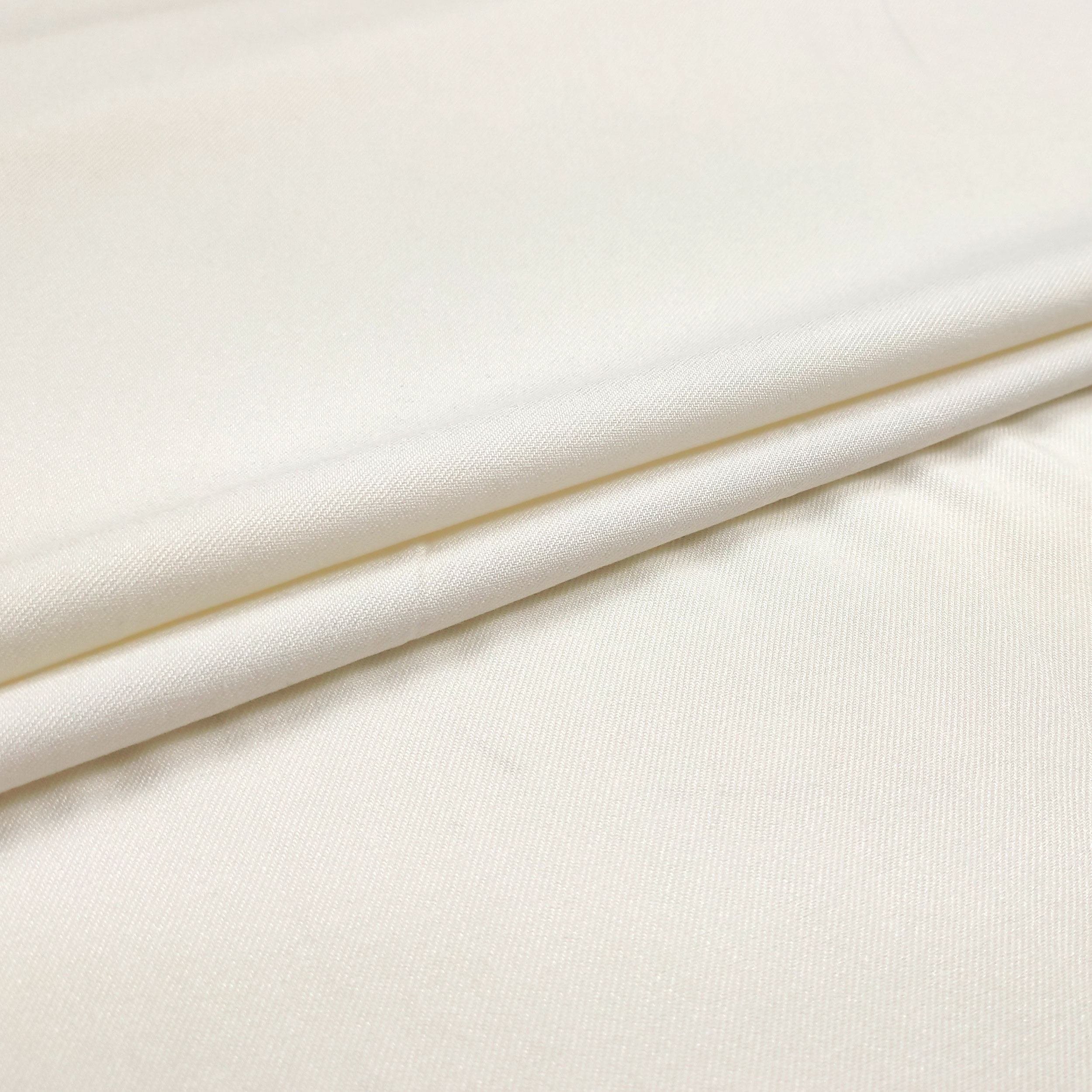 Viscosa Mano Pesca Tinta Unita Bianco Latte