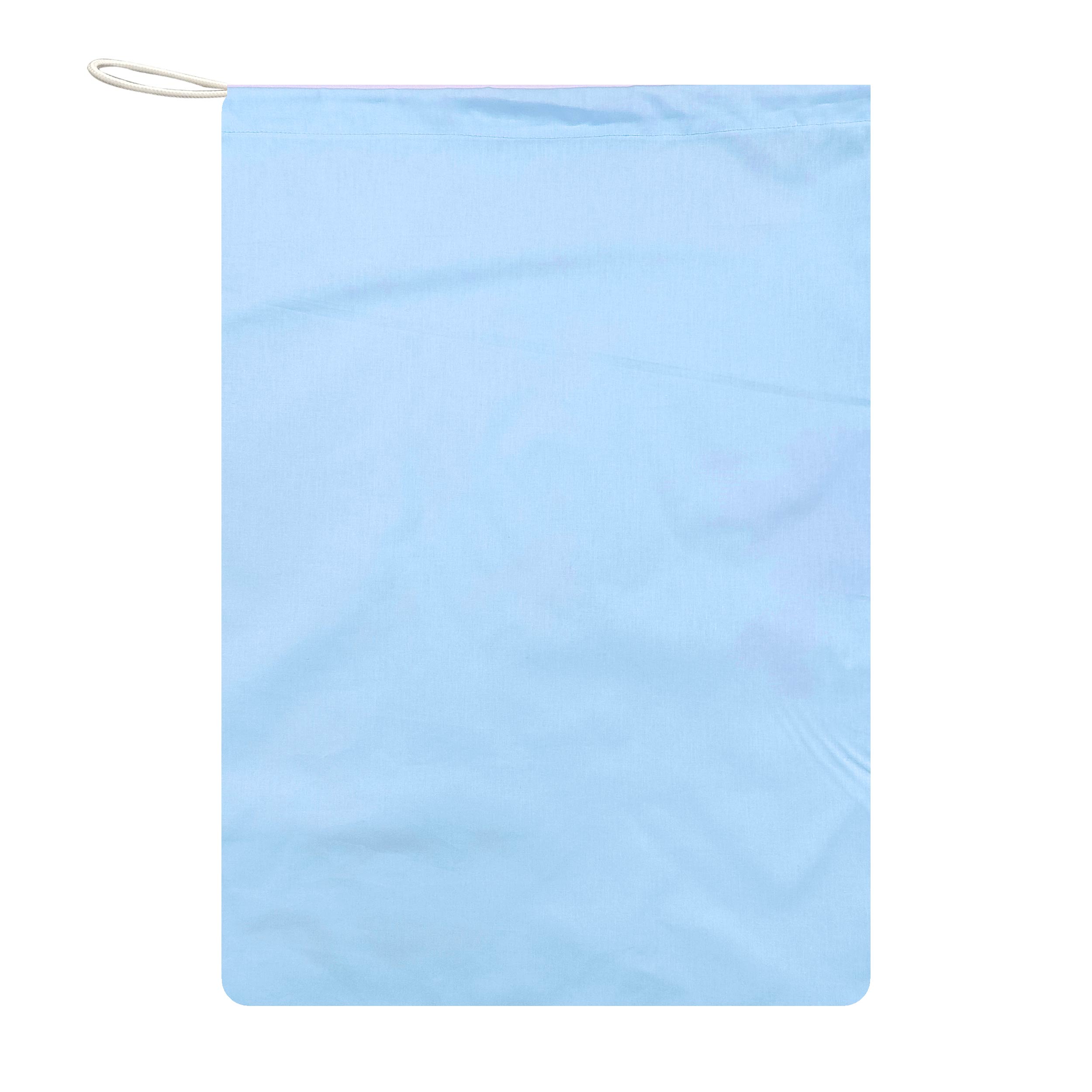 Sacchetto per l'Asilo in Tinta Unita Azzurro
