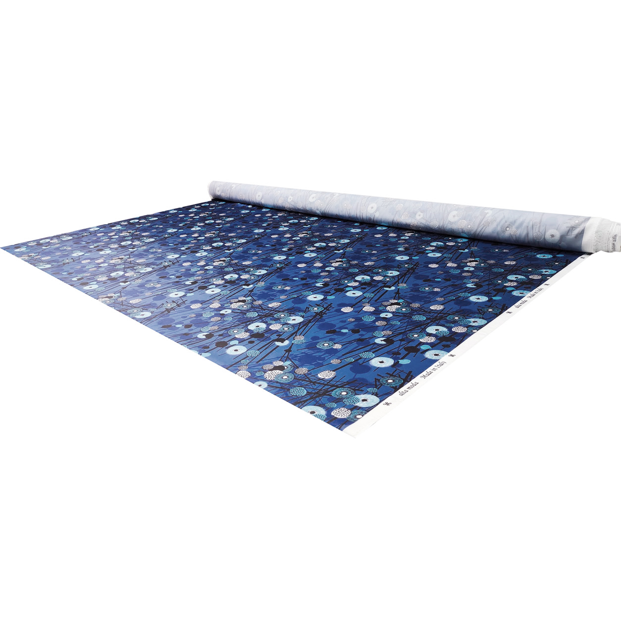 Tessuto Raso Moda Arman Toni del Blu Abbigliamento