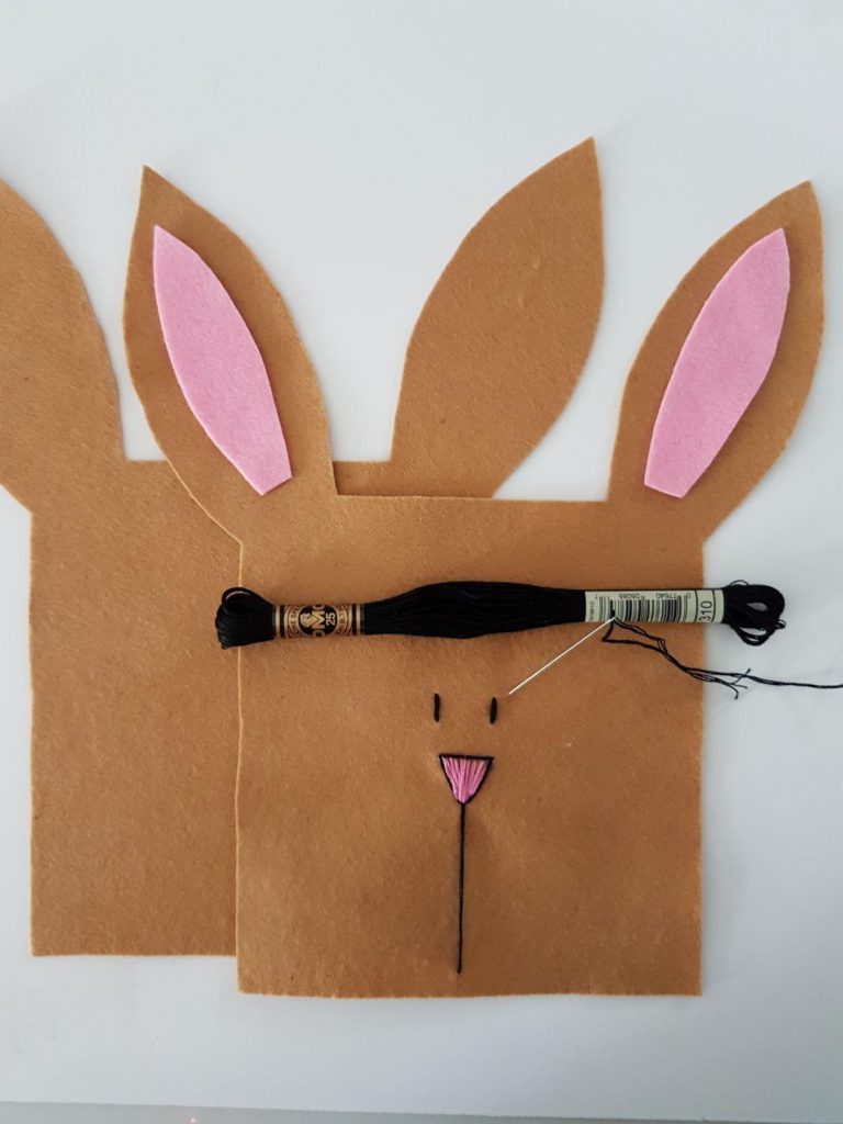 Coniglietto Porta Ovetti DIY | Panini Tessuti Blog