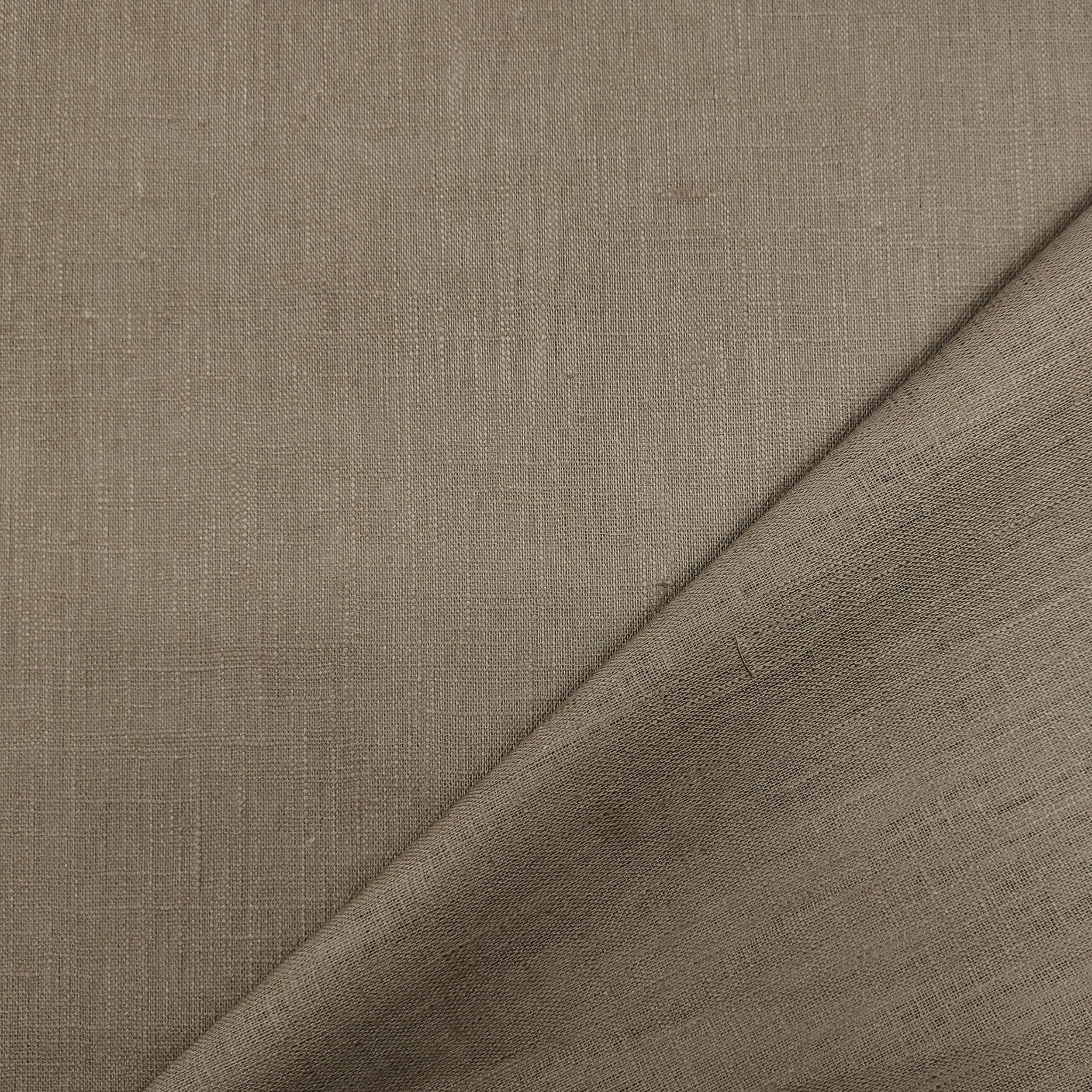 Tessuto Misto Lino Natural Beige | Panini