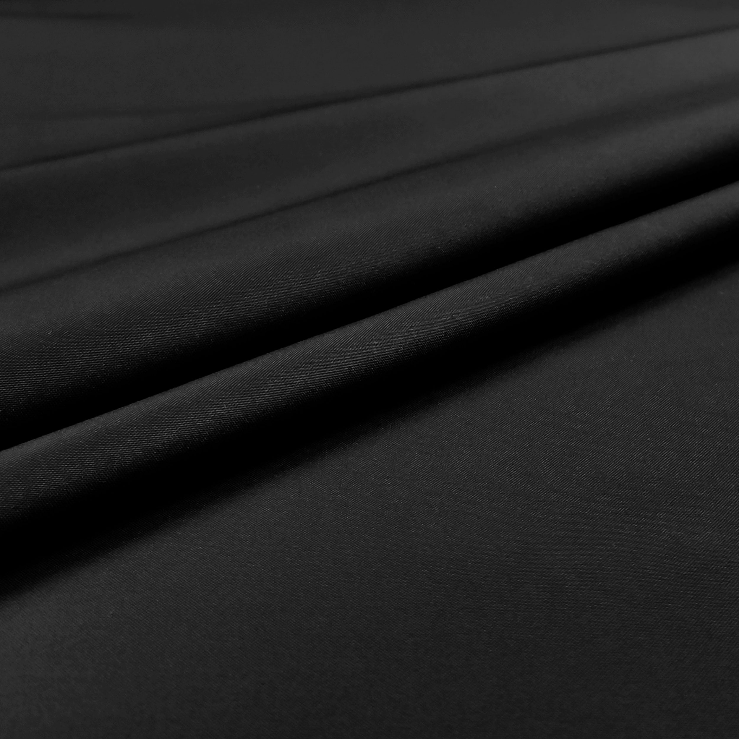 Tessuto Duchesse Raso Sposa Nero | Panini