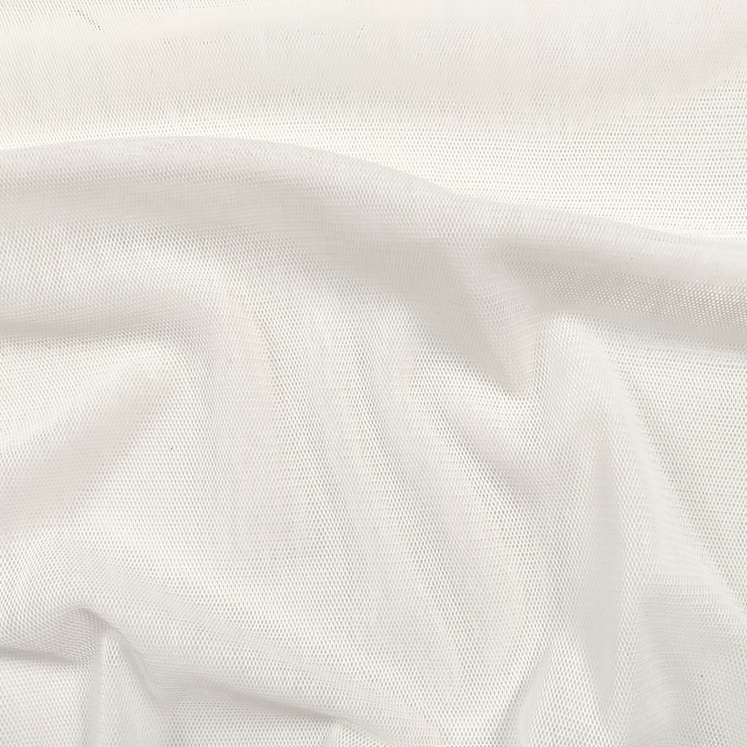 Tulle Abbigliamento Cotone Bianco Seta