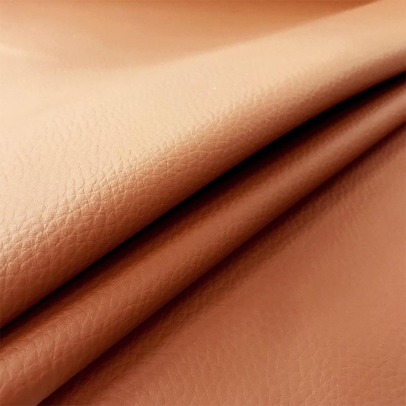 Ritaglio Finta Pelle Morbida Marrone 60x140 cm