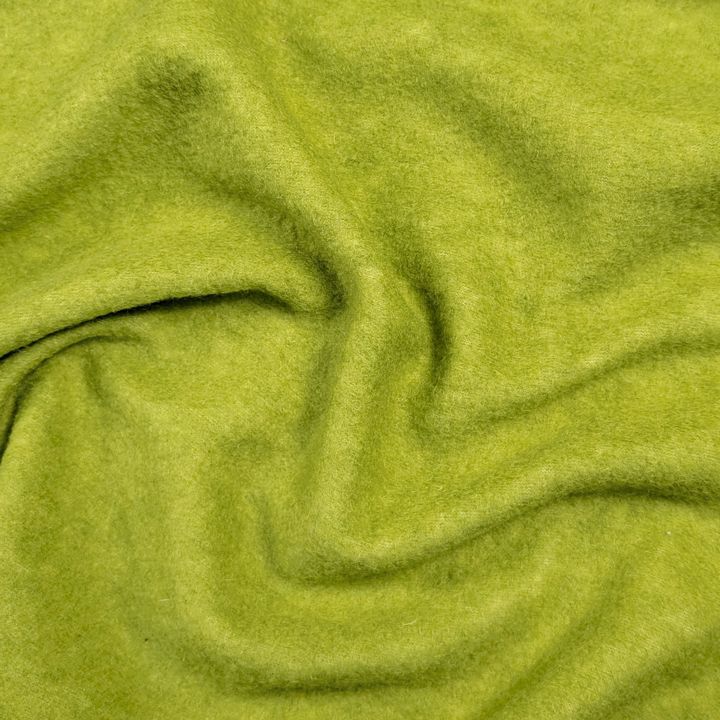 Cappotto Misto Lana Verde Acido | Panini